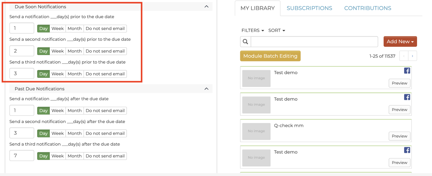 How to Set Due Dates and Due Date Notifications for Courses and Modules