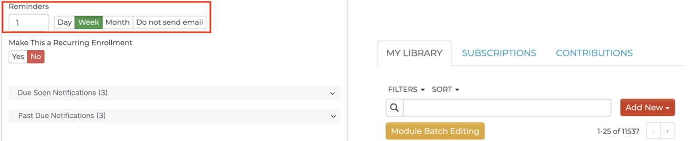 How to Set Due Dates and Due Date Notifications for Courses and Modules