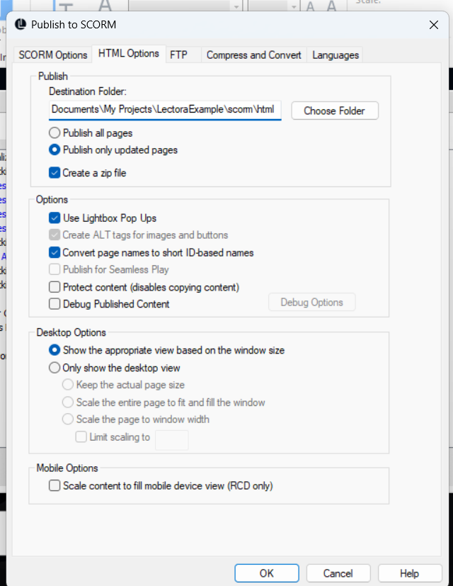 SCORM 101 and a Lectora How-To