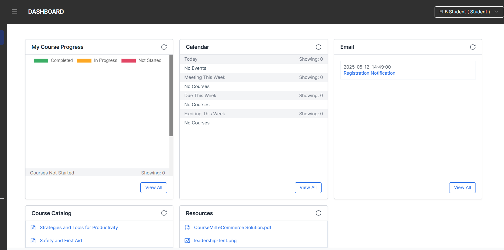 CourseMill Student User Guide